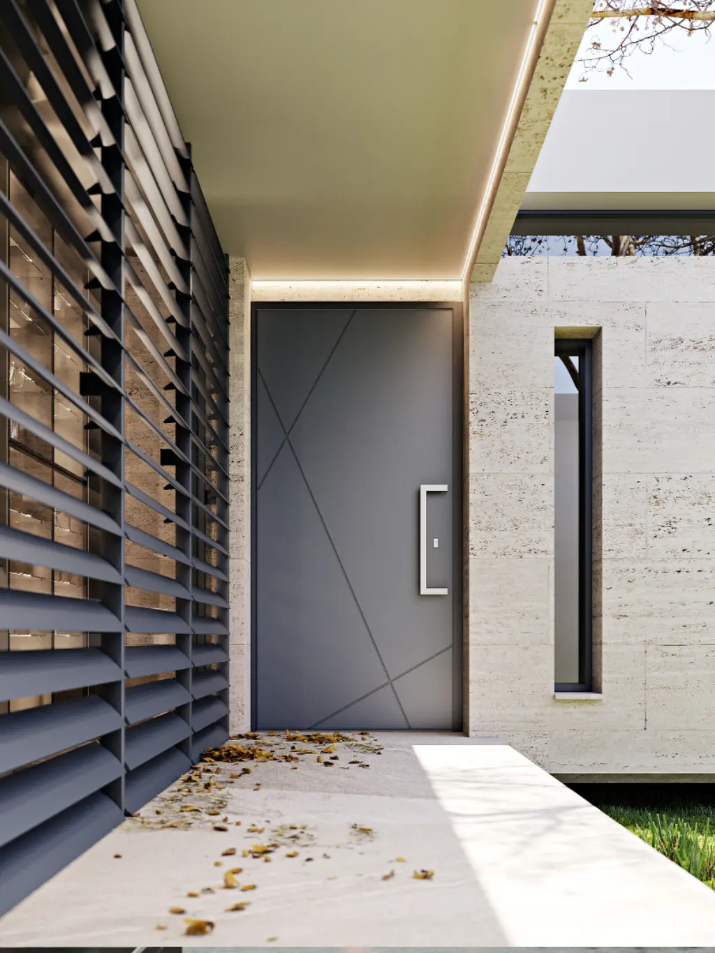 Portoni di ingresso a Panicale | Fa.Bell Serramenti