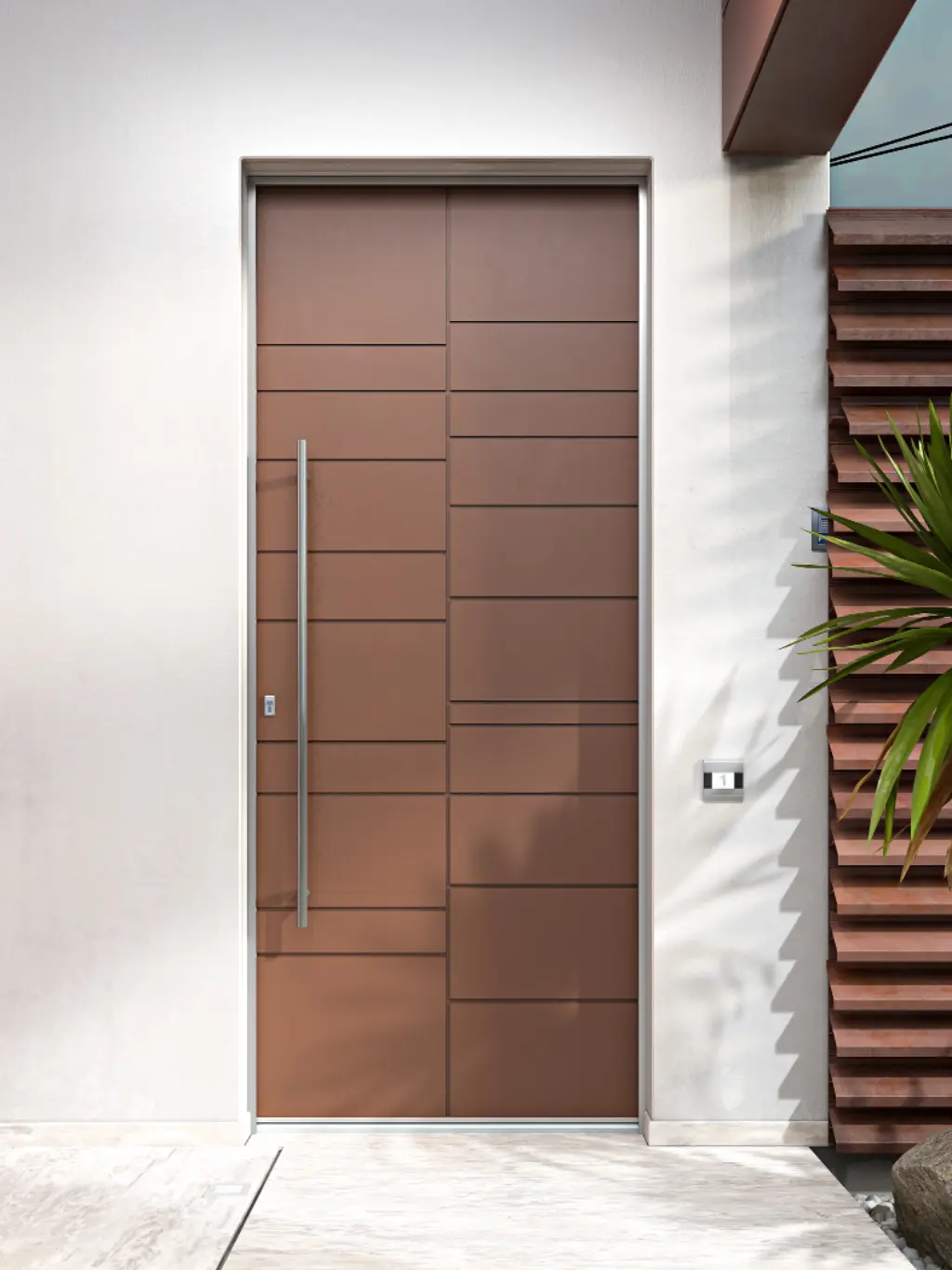 Portoni di ingresso a Panicale | Fa.Bell Serramenti