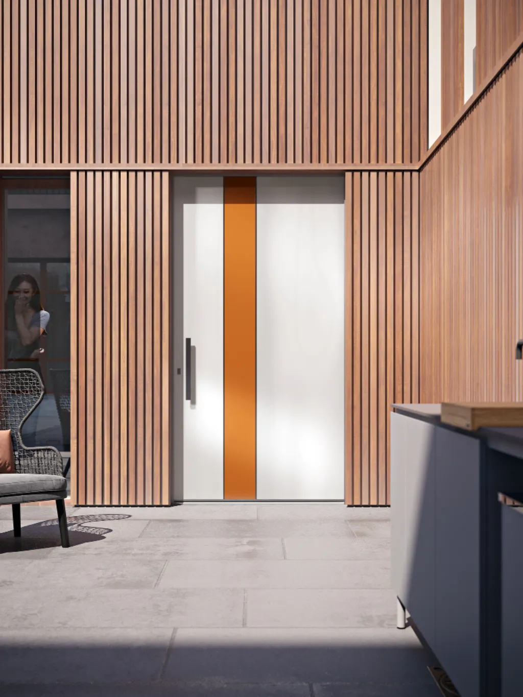 Portoni di ingresso a Panicale | Fa.Bell Serramenti