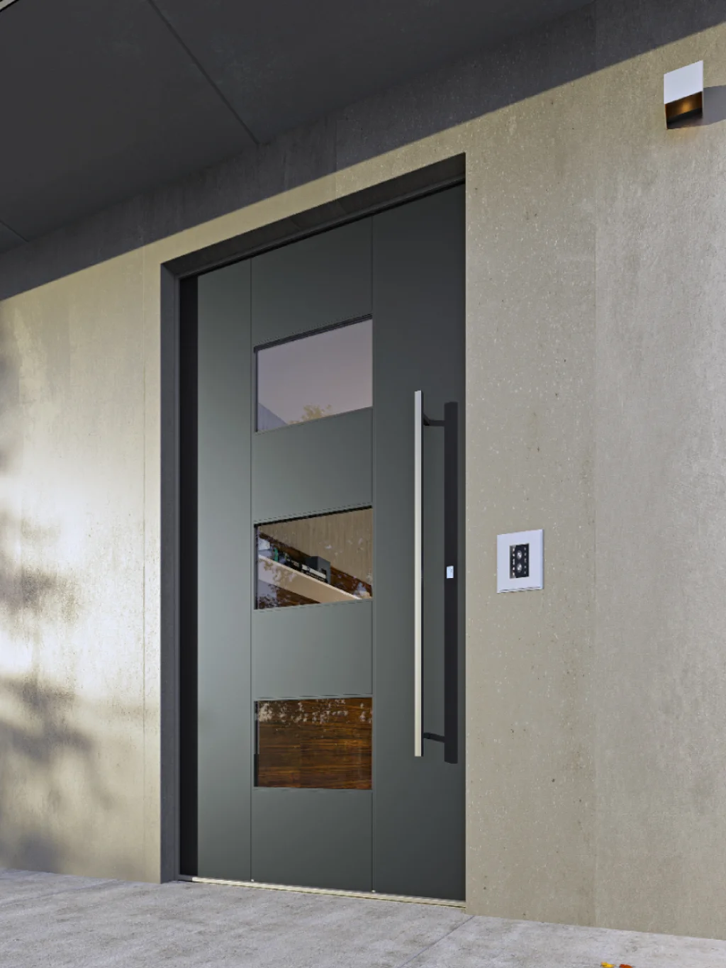 Portoni di ingresso a Panicale | Fa.Bell Serramenti